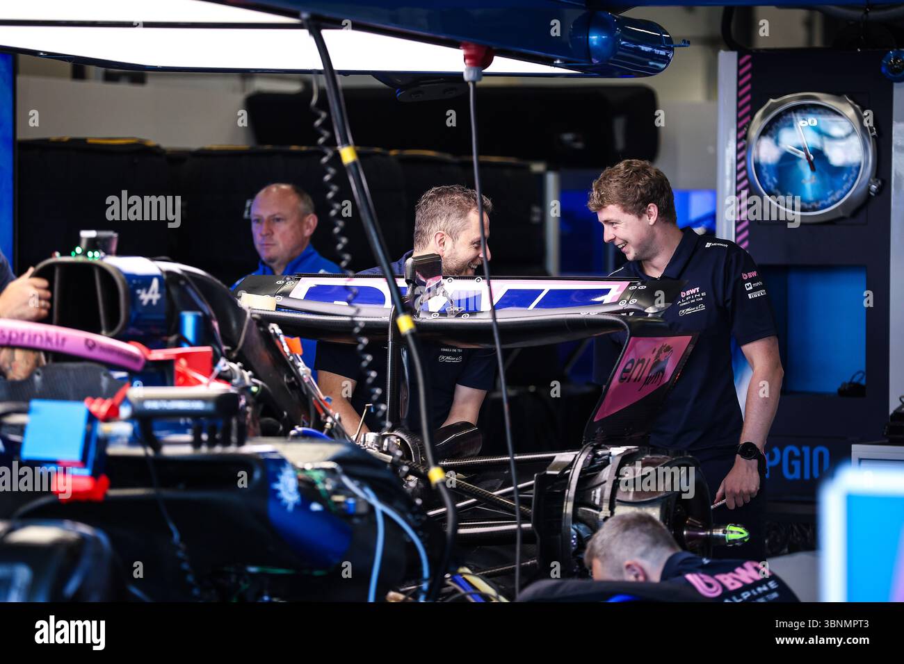 Alpine F1 Team A525, mechanical detail rear wing during the Formula 1 ...