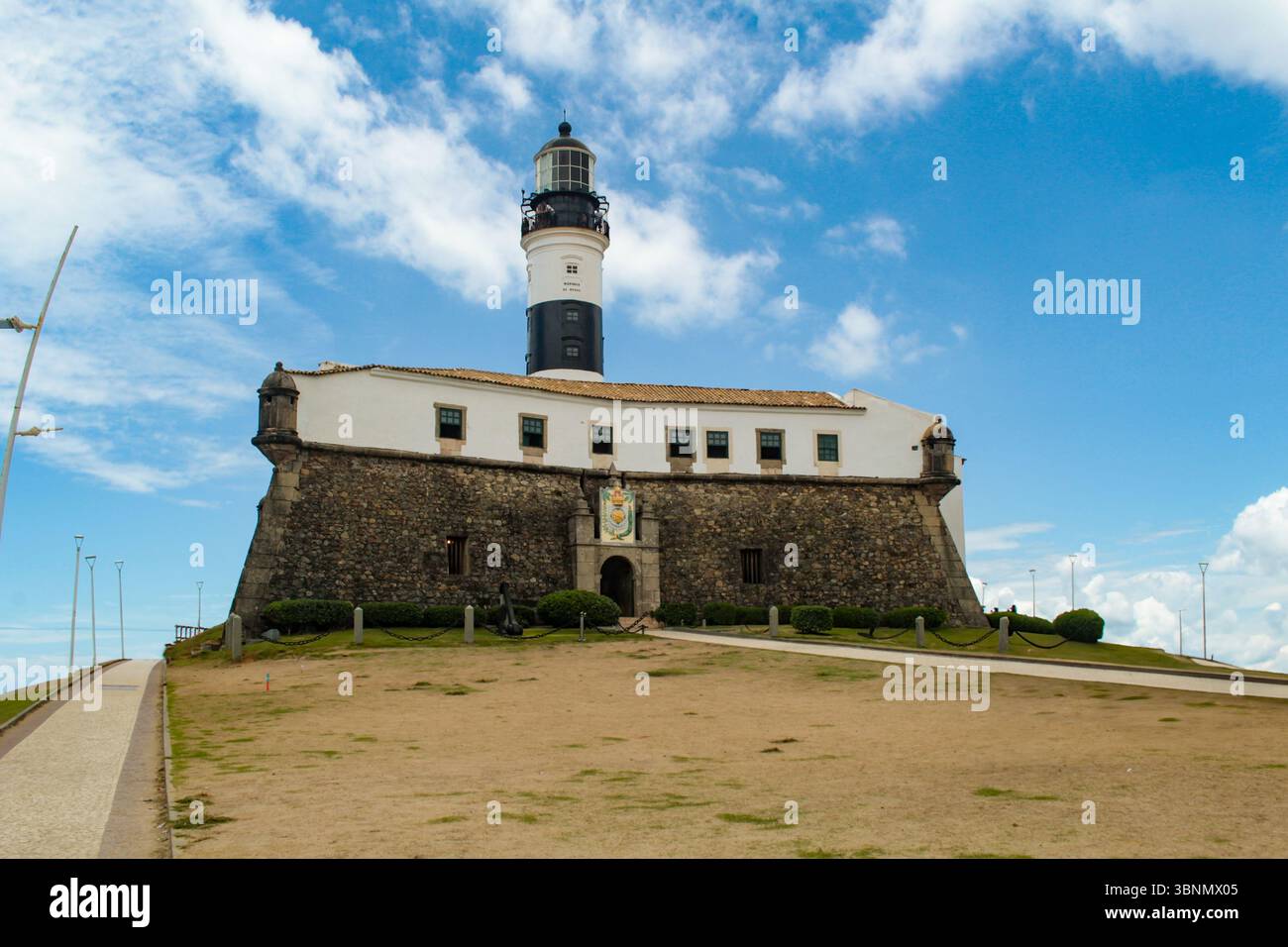 Santo Antônio da Barra Fort, also known as Barra Lighthouse, houses the Bahia Nautical Museum ...