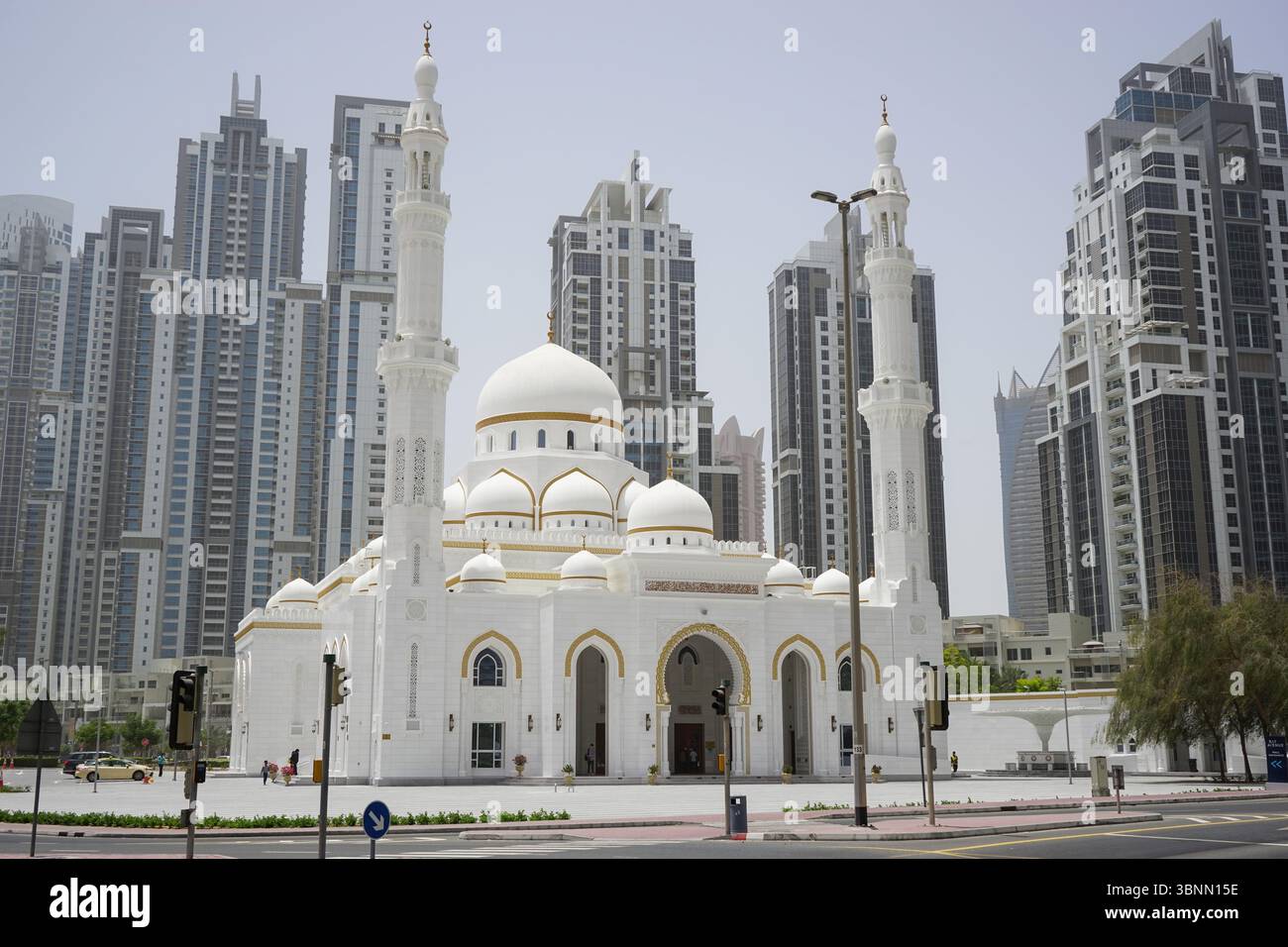 Sheikh Rashid Bin Mohammed Bin Rashid Al Maktoum Mosque in Business Bay ...