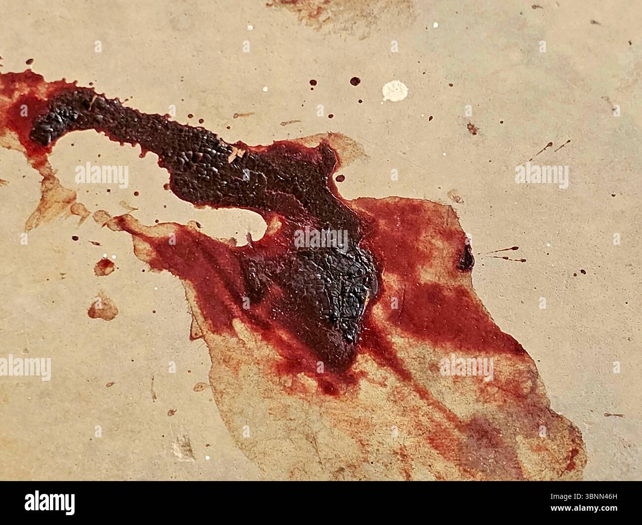 blood on the floor, Forensic analysis of blood on a floor can provide crucial information in ...