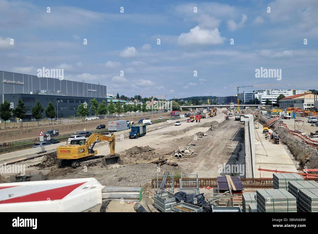 03 July 2025, Baden-Württemberg, Böblingen: A bomb from the Second ...