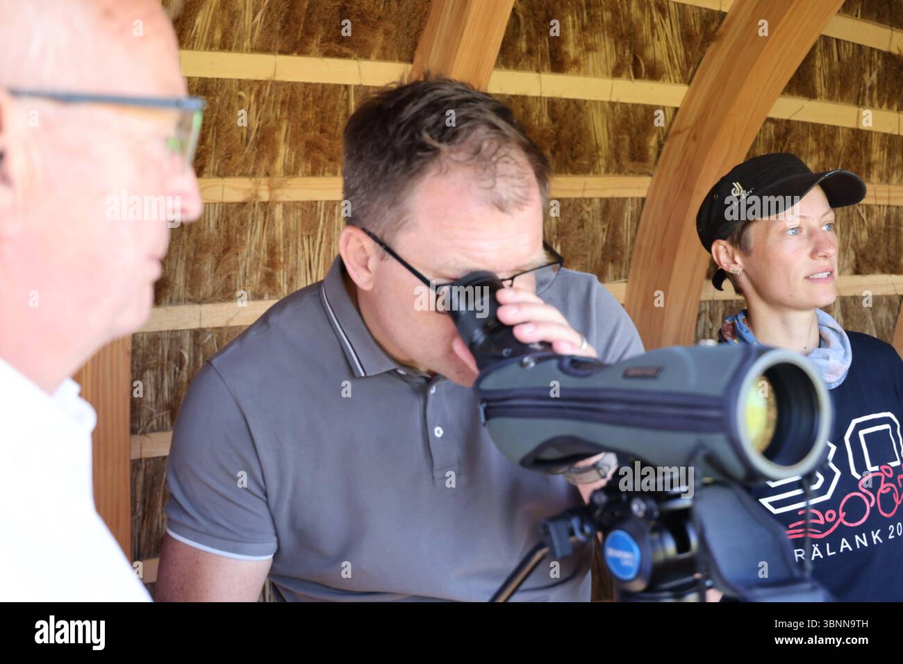 Bundesminister Schneider und Prof. Michael Succow 03.07.2025, Germany ...