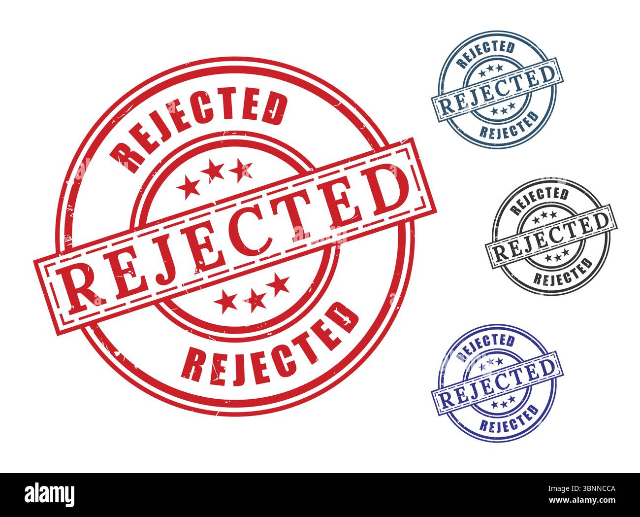 Rejected stamp graphic design hi-res stock photography and images - Alamy