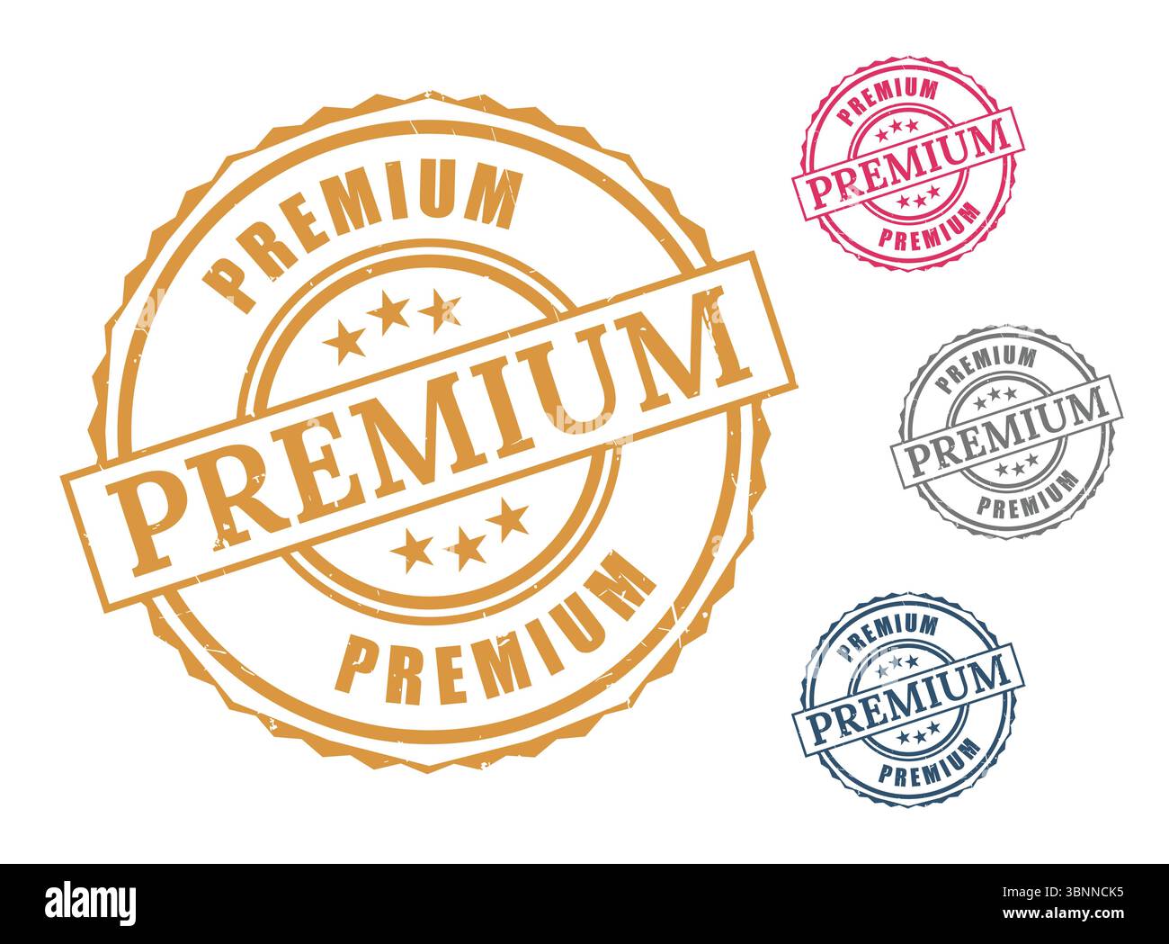 Premium Quality Seal Gold Red Blue Black Grunge Stamps for Branding ...