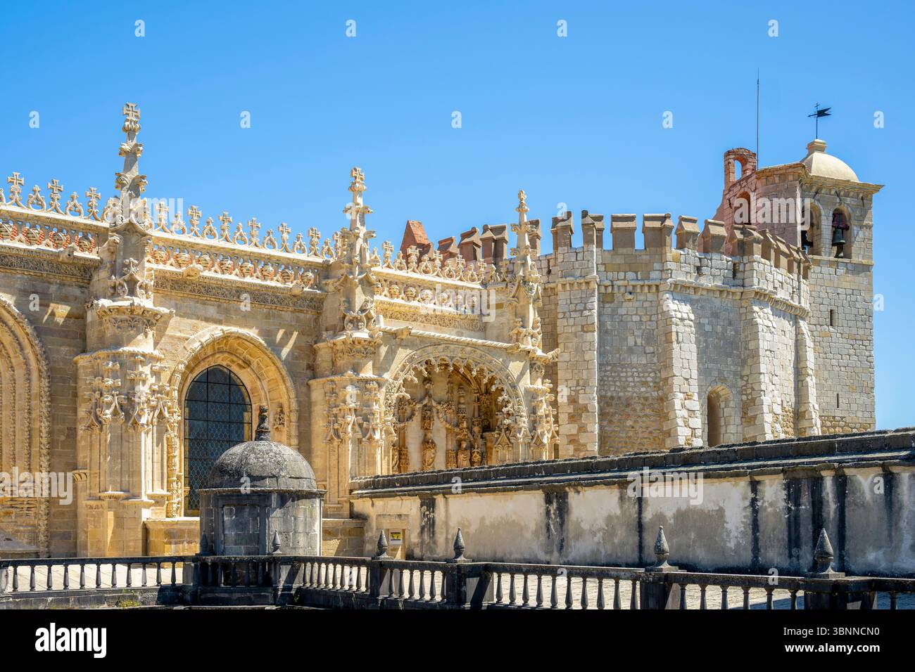 Portugal, Tomar, Santarem district, UNESCO World Heritage Site Convento ...