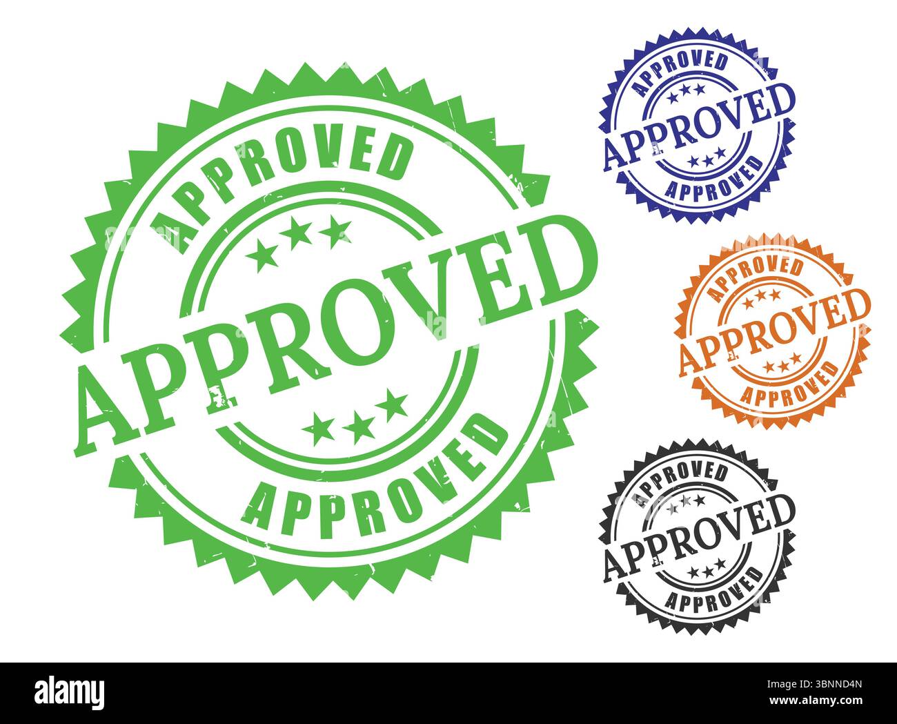 Official seals Stock Vector Images - Alamy