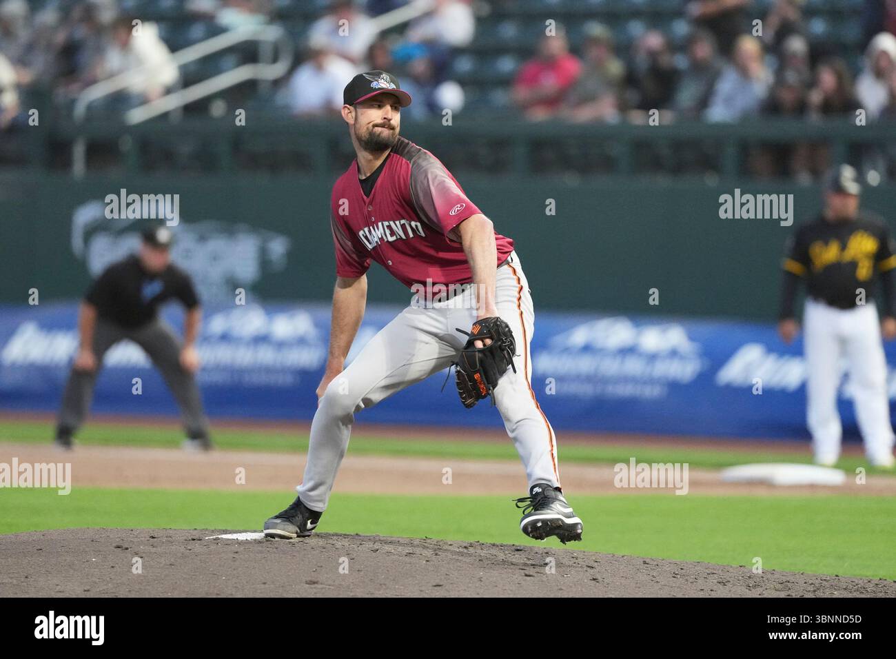 June 212025 Sacramento Pitcher Tristan Beck 29 Throws A Pitch During