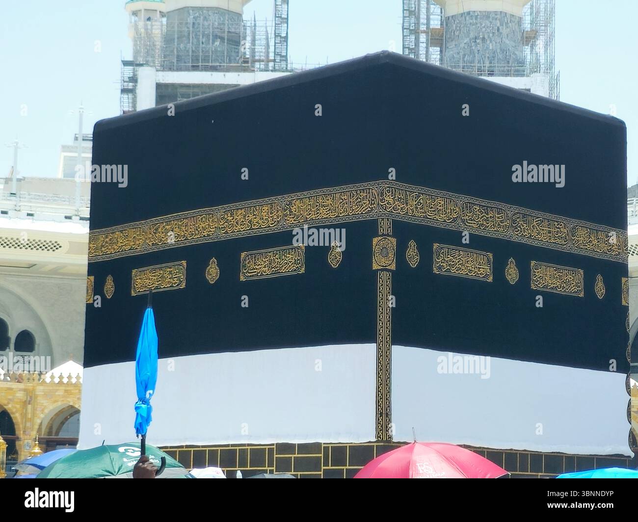 Mecca, Saudi Arabia, June 20 2024: The Kaaba inside the grand sacred ...