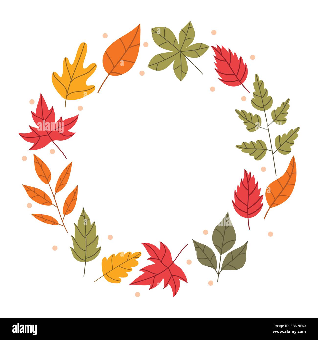 Autumn cozy composition Stock Vector Images - Alamy