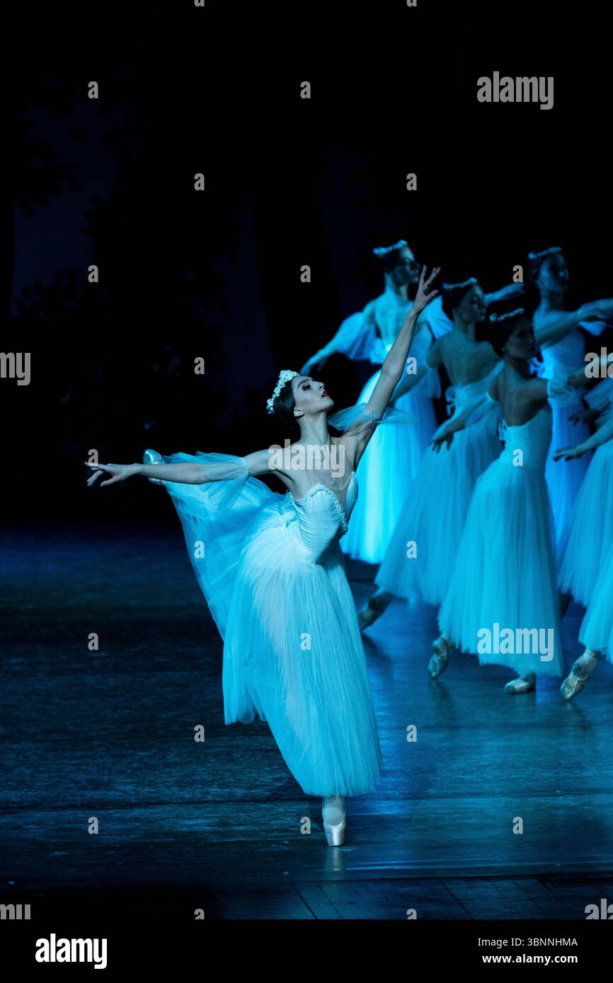 Giselle - performed by State ballet of Georgia during Tbilisi Ballet Festival 2025 Stock Photo ...