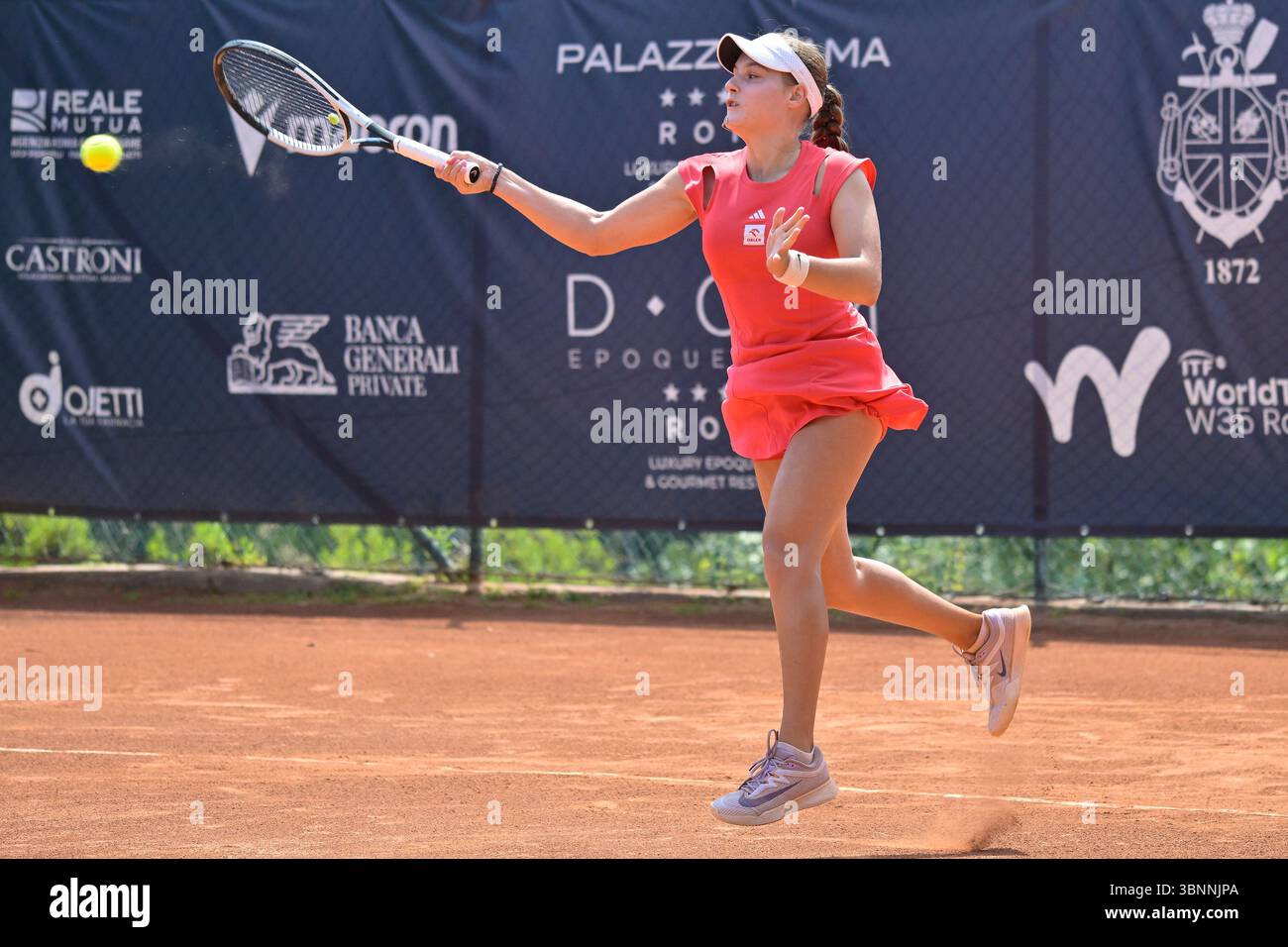 Monika Stankiewicz (POL) during the match against Nicole Fossa Huergo ...