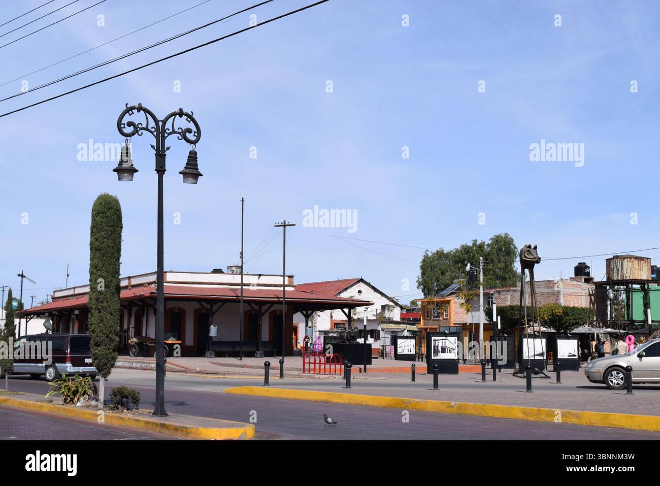 Vista panorámica del Museo del Ferrocarril de Tulancingo de Bravo ...