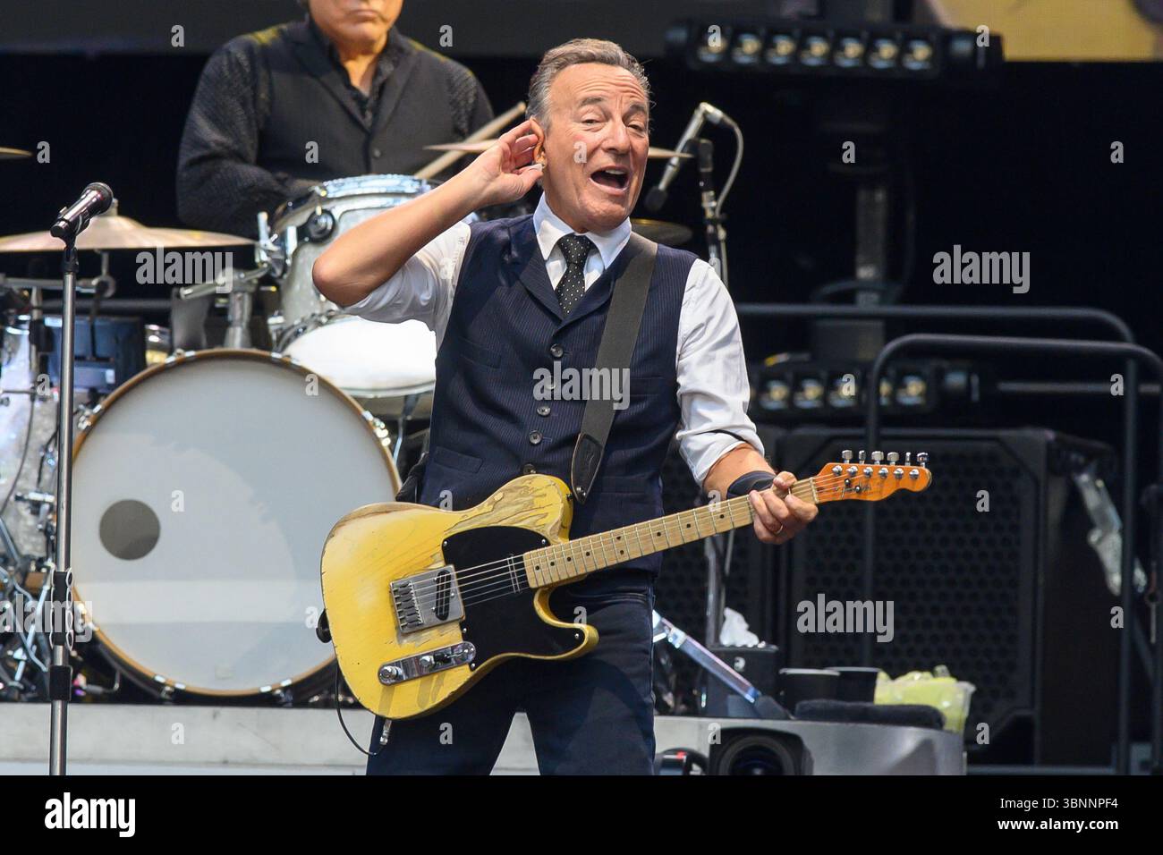 Concerto di Bruce Springsteen allo stadio San Siro per il The Land of ...
