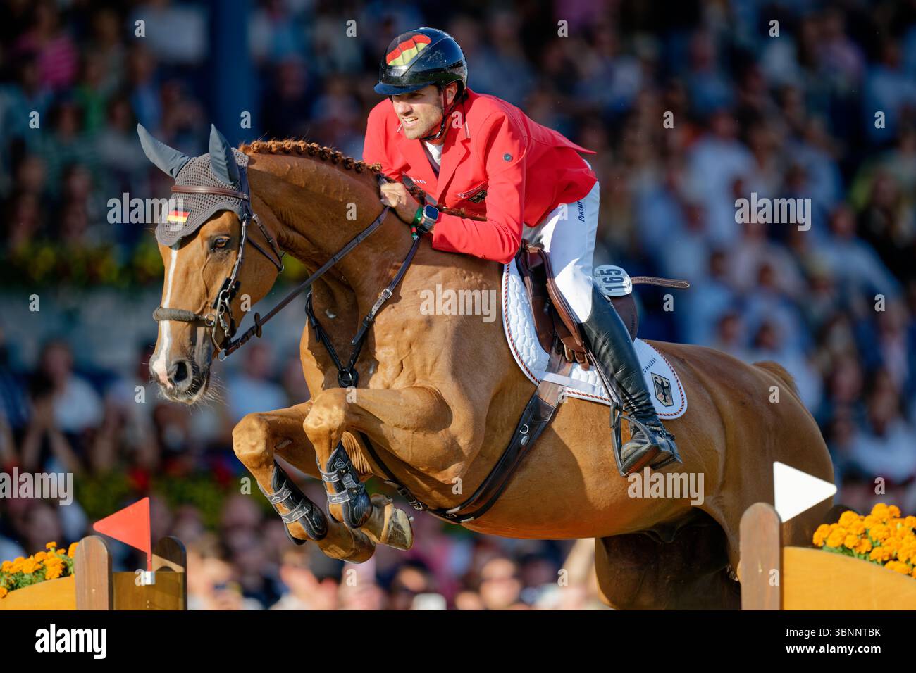 03 July 2025, North Rhine-Westphalia, Aachen: Equestrian sport, show ...
