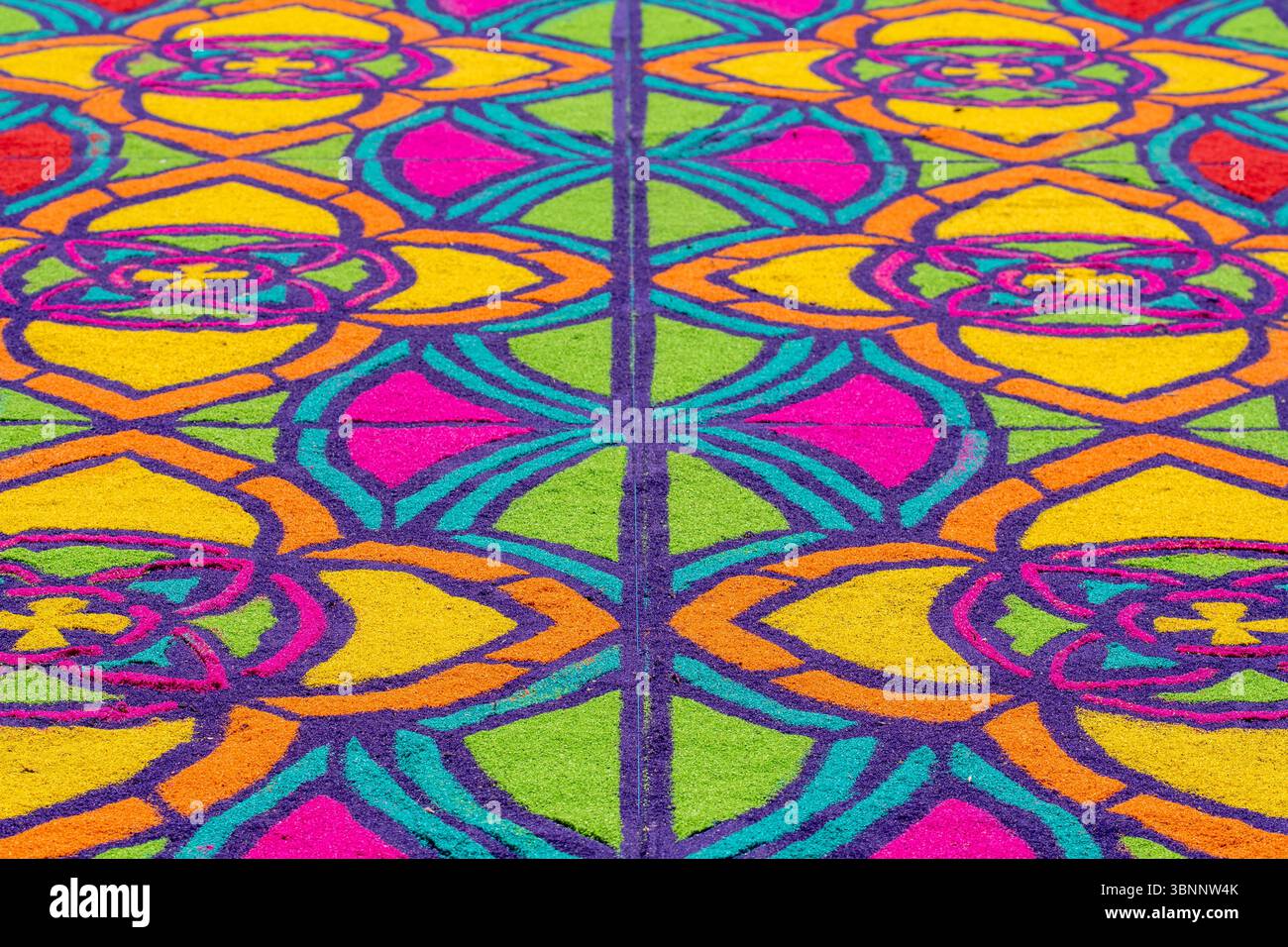 Alfombras para Semana Santa en la Antigua Guatemala Handmade carpets ...