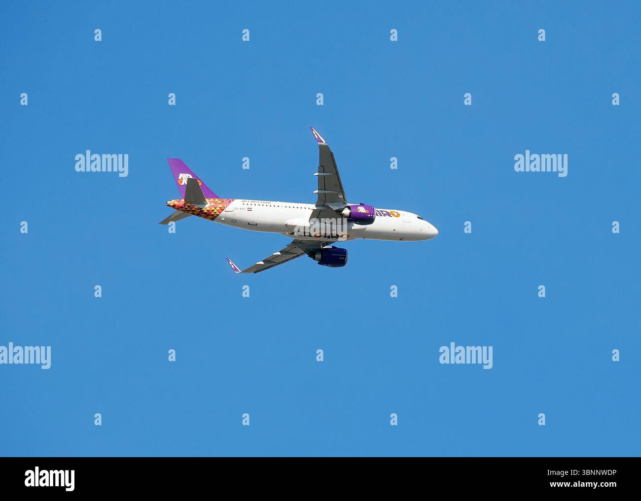 Air Cairo - Airbus A320 airplane, Budapest, Hungary, Magyarország ...