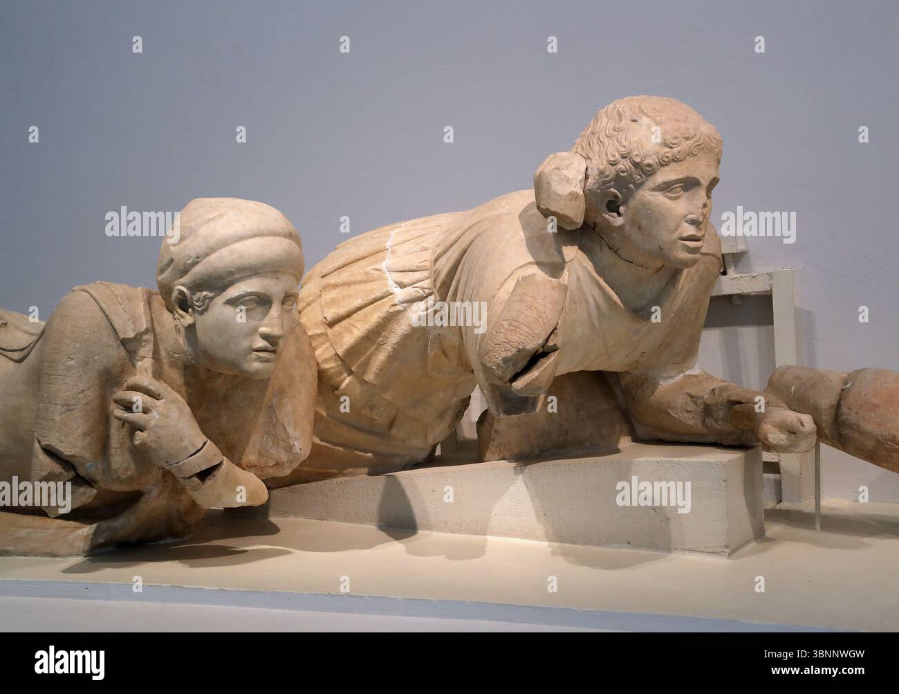 The West Pediment of the Temple of Zeus: Battle of Lapiths and Centaurs ...