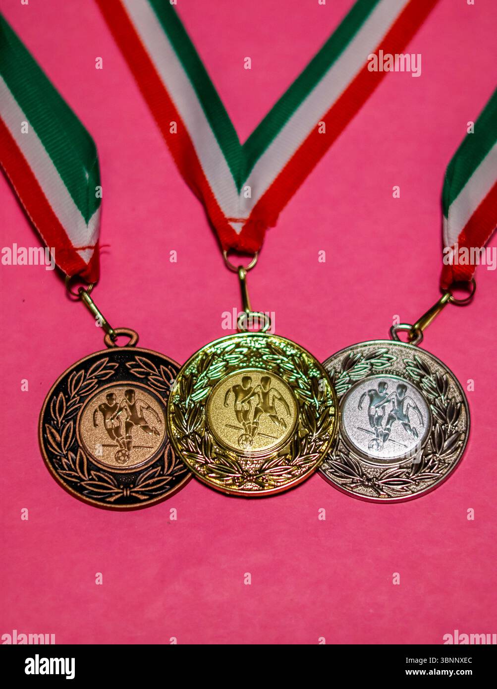 Three medals hi-res stock photography and images - Alamy