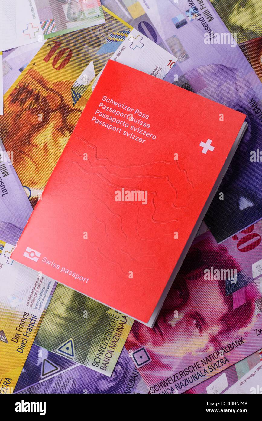 Swiss passport for travelling, flying and doing business. Switzerland ...