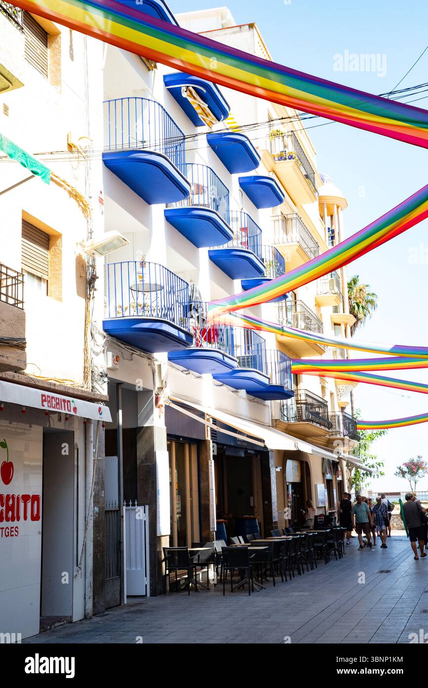 Urban street lgbt flags hi-res stock photography and images - Alamy