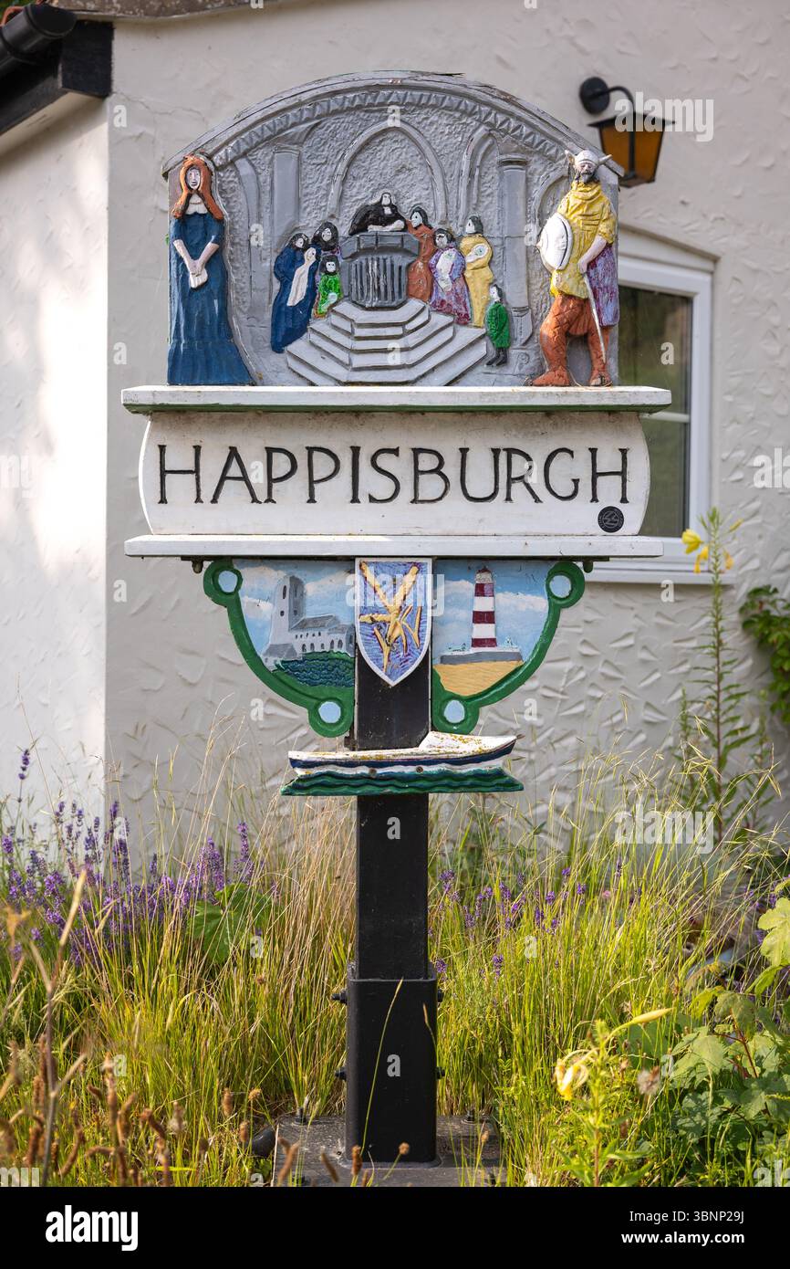Village sign craved by Harry Carter editing Edric the Dane, a Viking ...