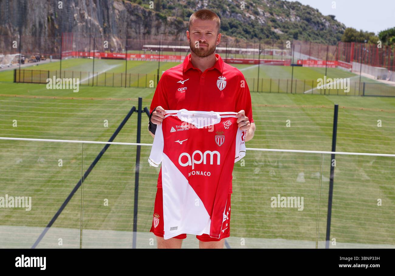 La Turbie, France - July 03, 2025: AS Monaco 2025/2026 Season Press ...