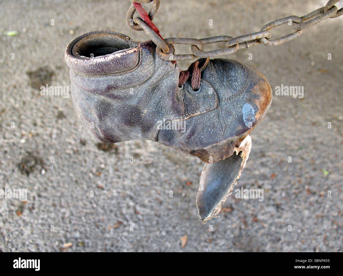 Torn off sole hi-res stock photography and images - Alamy