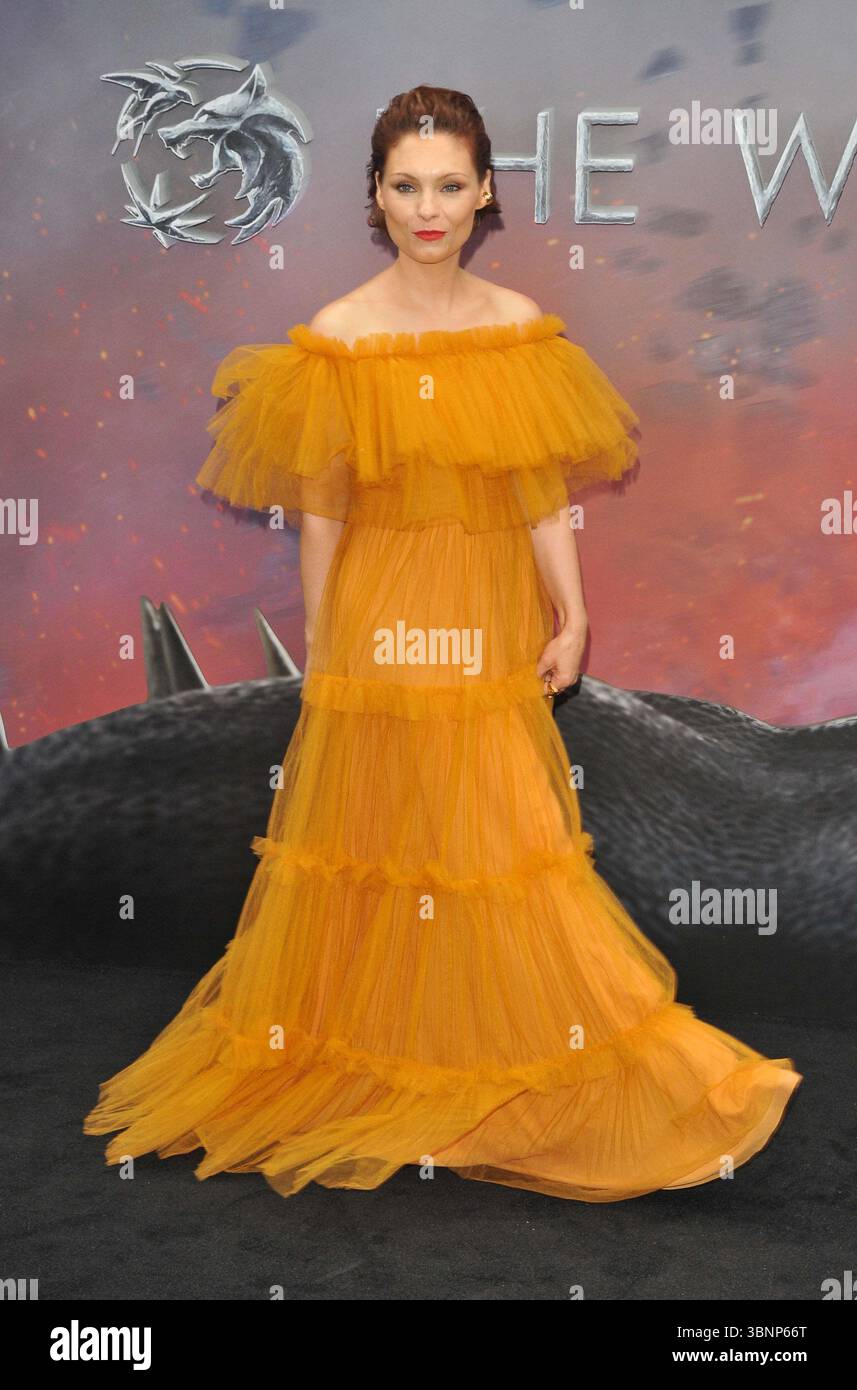 Myanna Buring At The Witcher Uk Tv Series Premiere The Now Building
