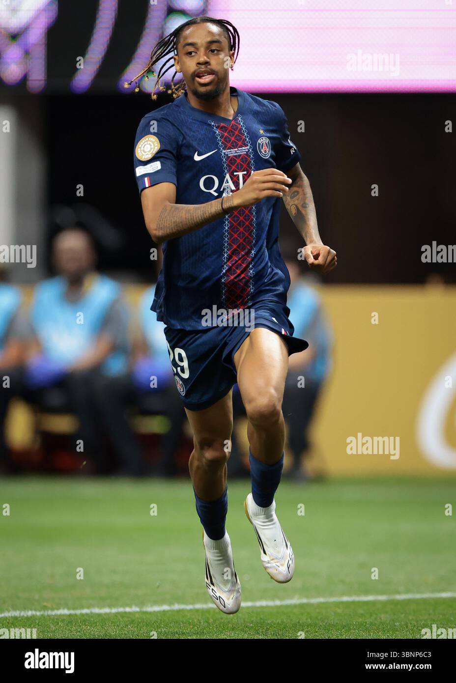 Atlanta, USA, 29th June 2025. Bradley Barcola of PSG during the Paris ...