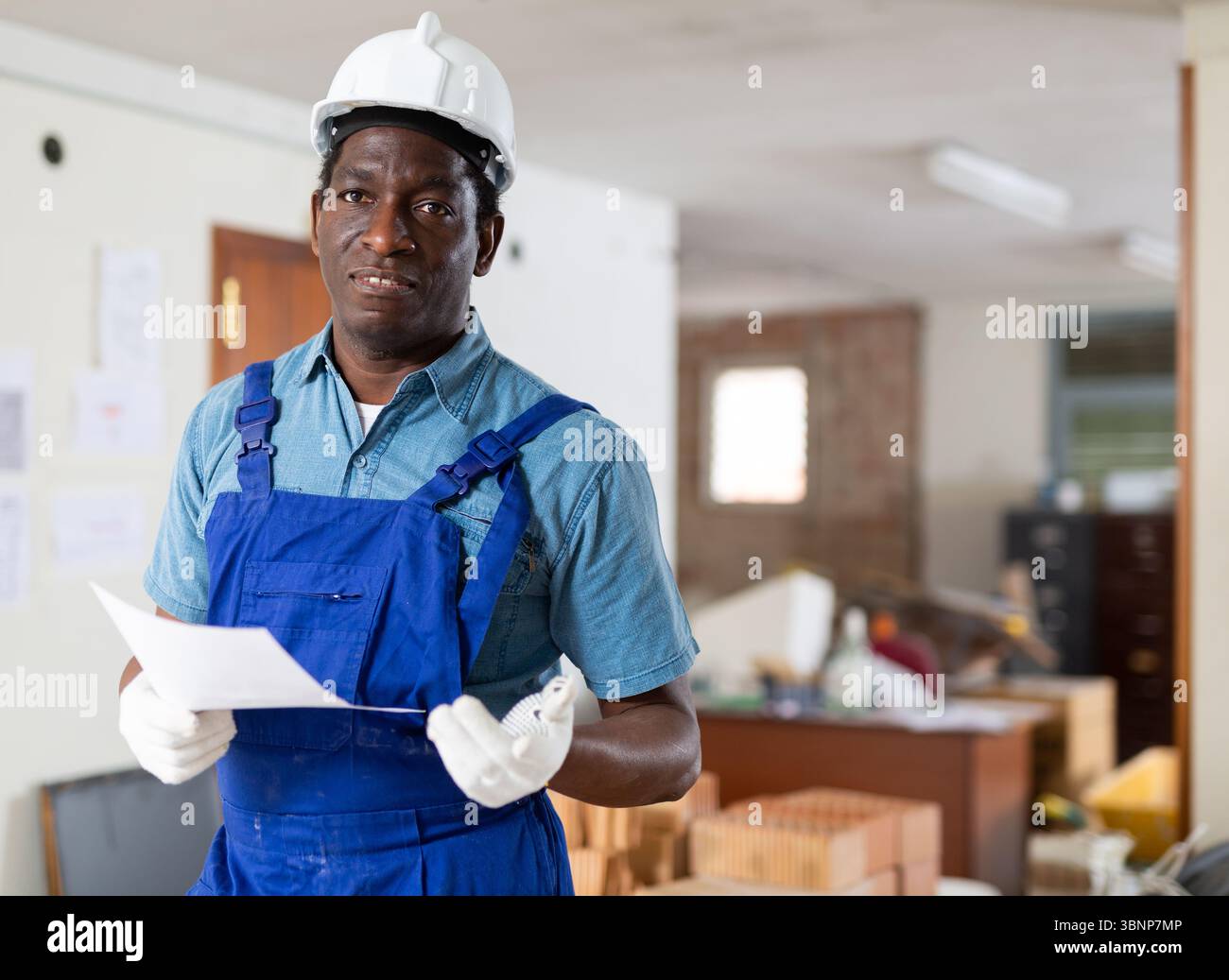 African american builder papers hi-res stock photography and images - Alamy
