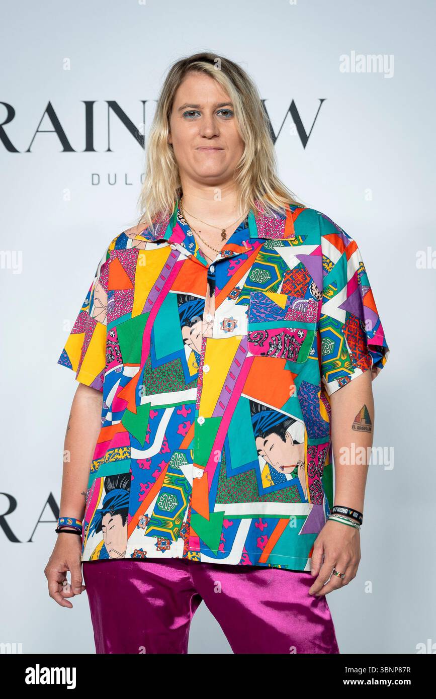 Rocio Saiz attends to Rainbow Party by Dulceida at La Borda del ...