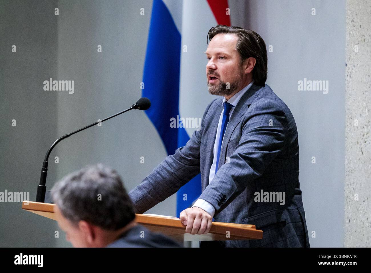 DEN HAAG - Diederik Boomsma (NSC) in the House of Representatives ...