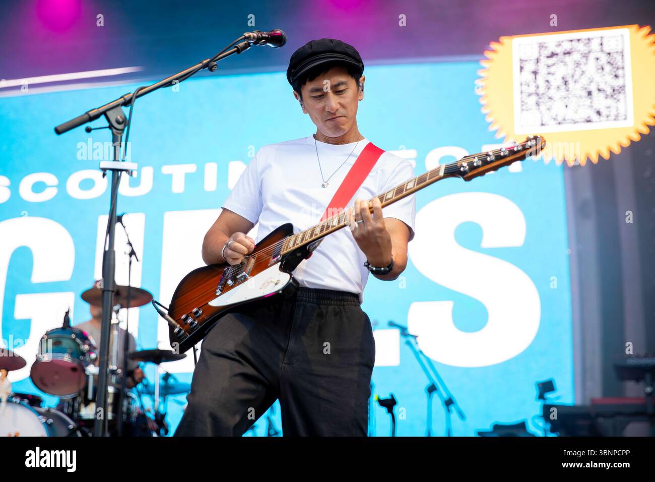 Leeds, England, 3rd July, 2025. Scouting for Girls supporting Mika at ...