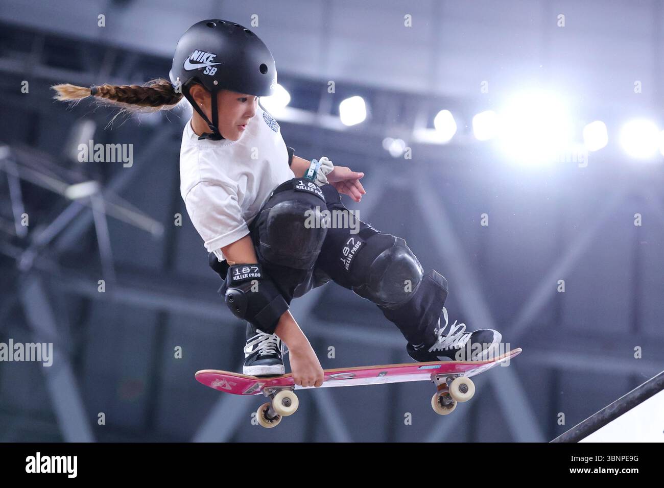 Osaka, Japan. 21st June, 2025. Mia Kretzer (AUS) Skateboarding : X ...