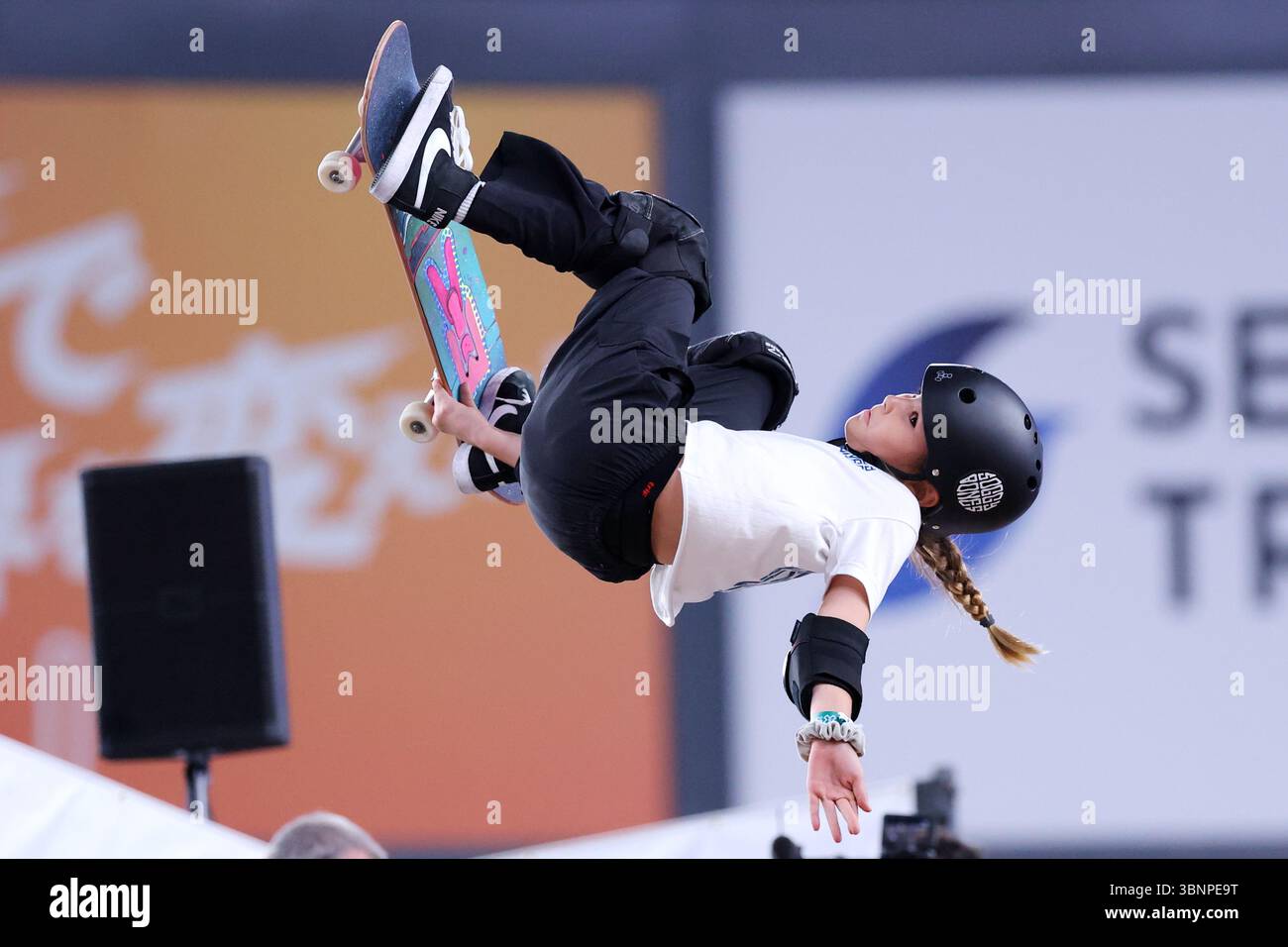 Osaka, Japan. 21st June, 2025. Mia Kretzer (AUS) Skateboarding : X ...