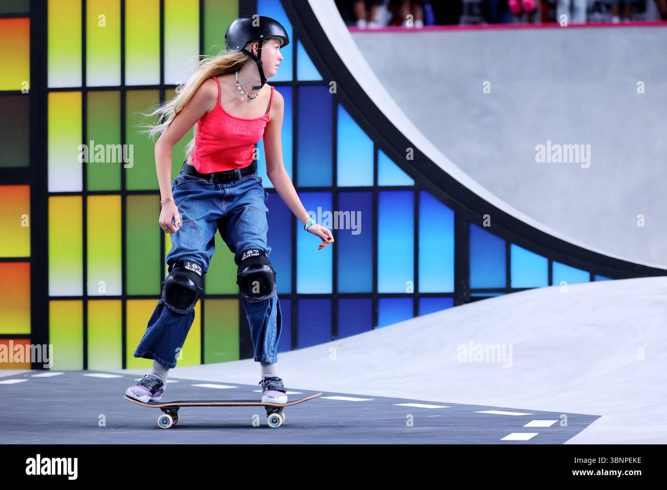 Osaka, Japan. 22nd June, 2025. Lilly Erickson (USA) Skateboarding : X ...