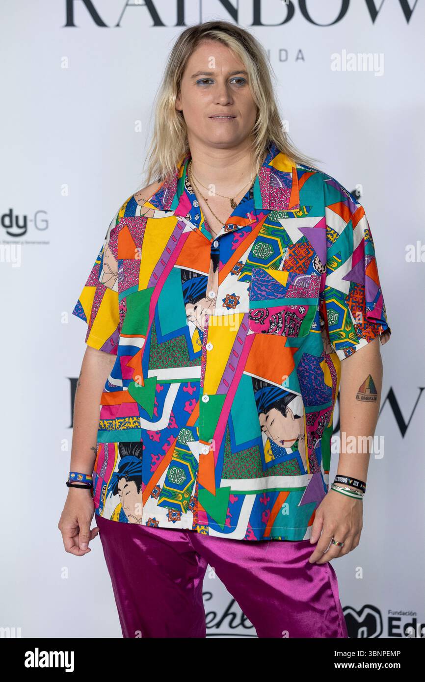 Rocio Saiz attended 'Rainbow Party' Photocall at Restaurante La Borda ...
