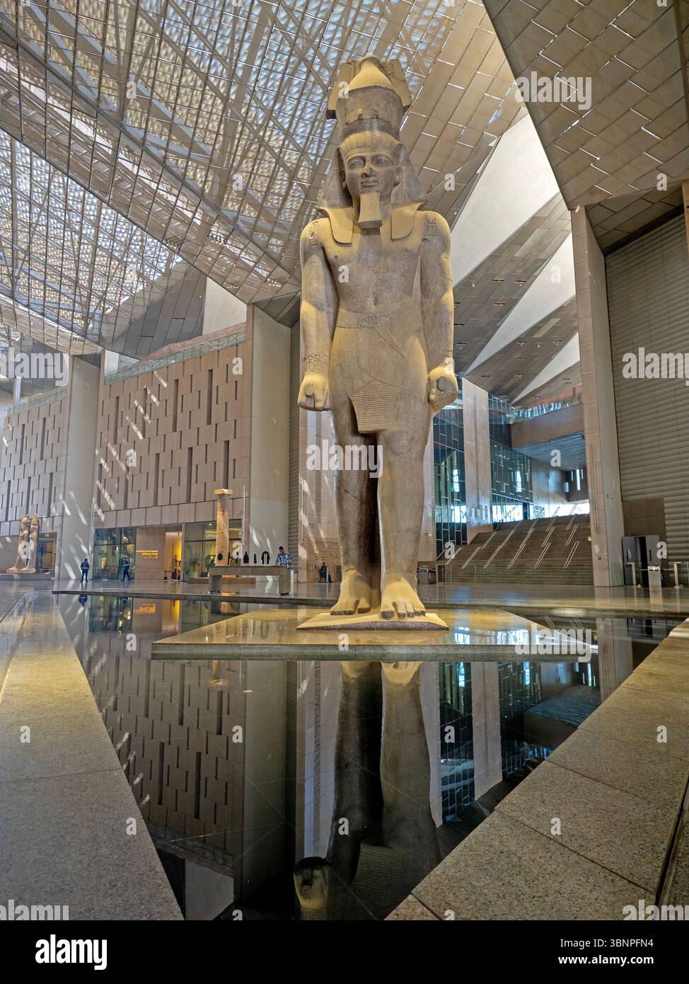 Grand egyptian museum hall hi-res stock photography and images - Alamy