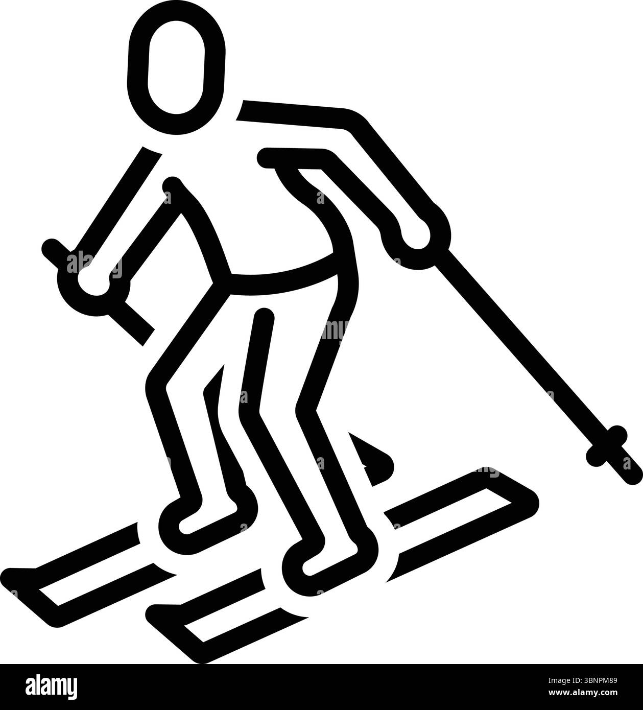 Ski and skating Stock Vector Images - Alamy