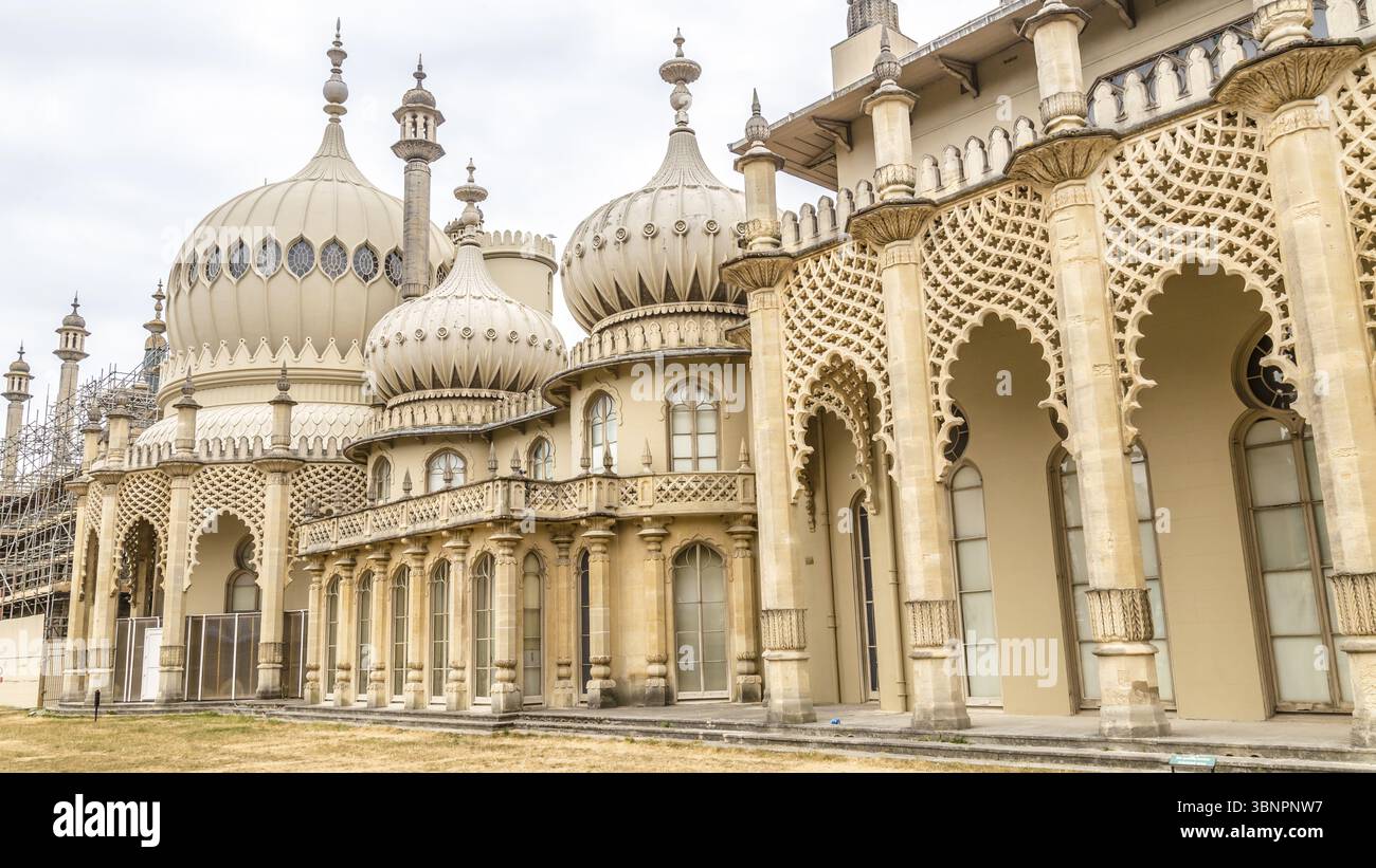 Royal Pavilion in Brighton in East Sussex in the UK. The Royal Pavilion ...