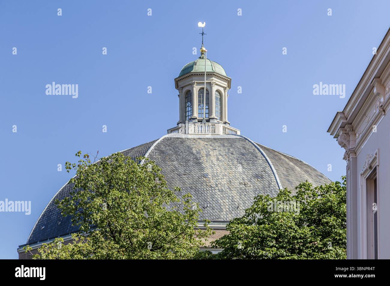 Roof of the Domed church at the Saint Jans square in Arnhem in the ...