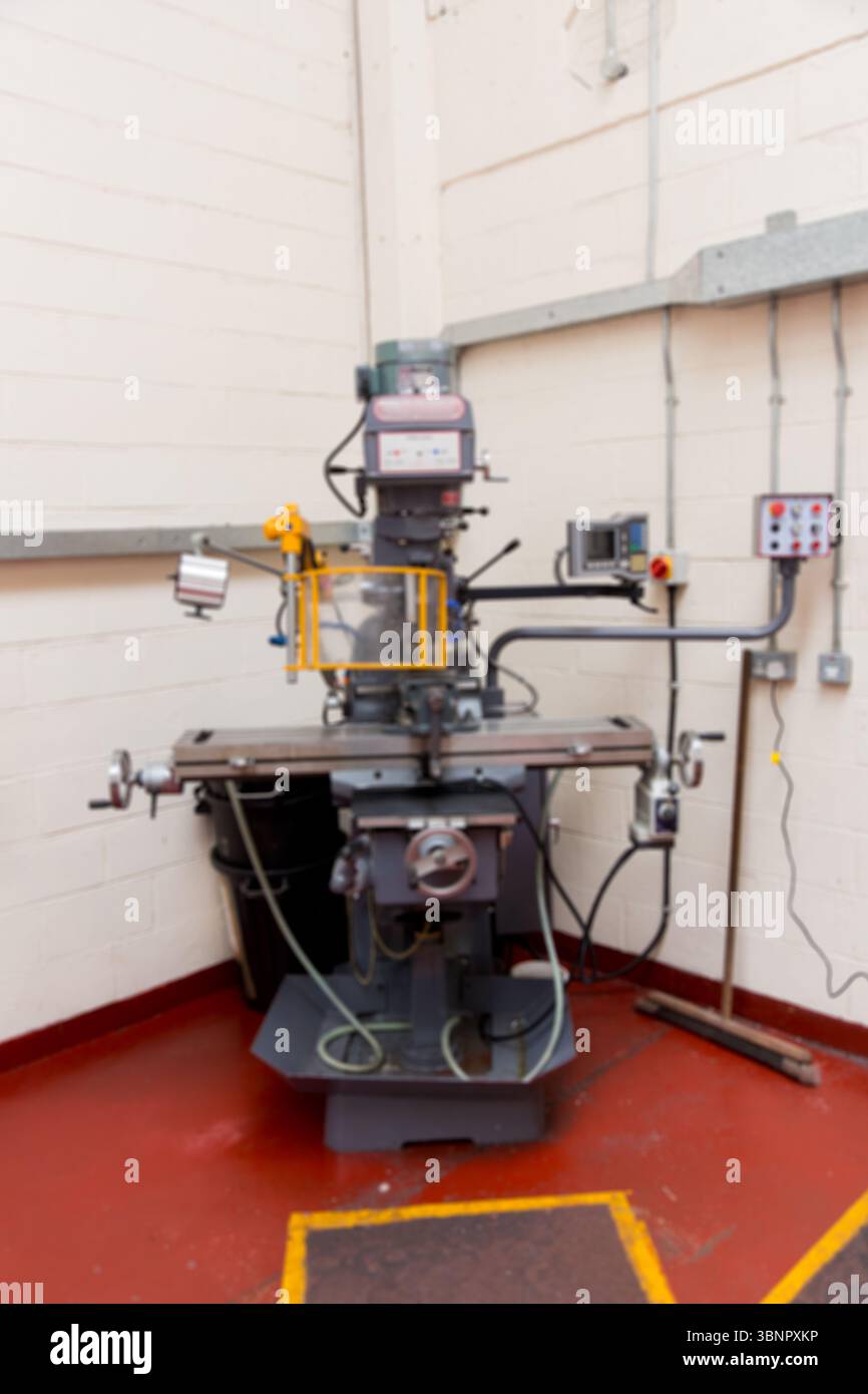 Milling machine safety guard hi-res stock photography and images - Alamy