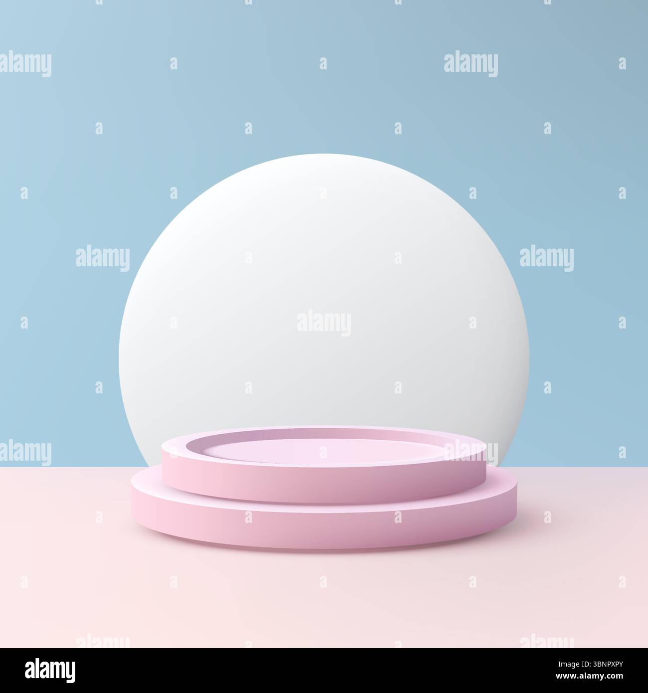 Two empty 3d circle Stock Vector Images - Alamy
