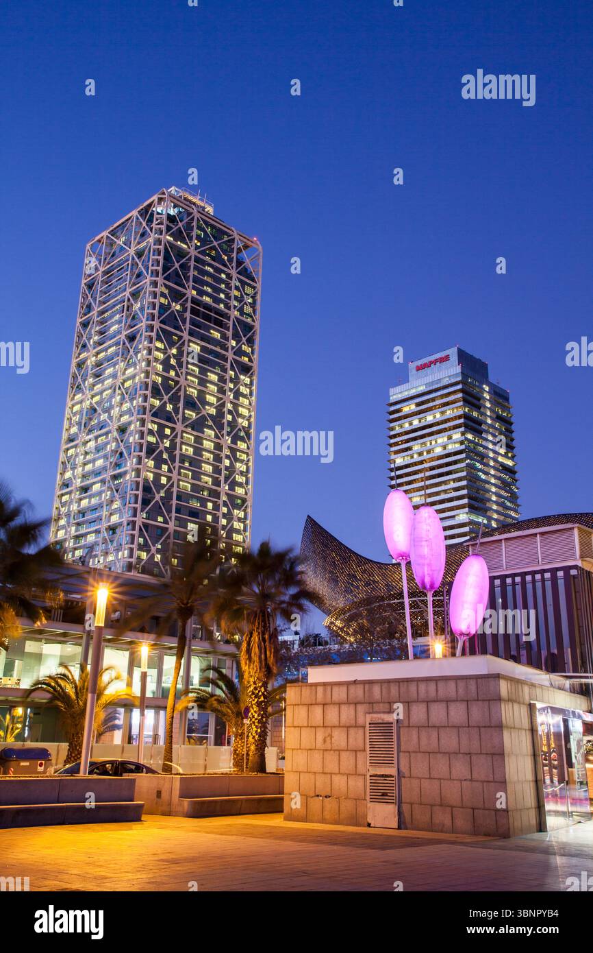 Torre mapfre in barcelona hi-res stock photography and images - Alamy