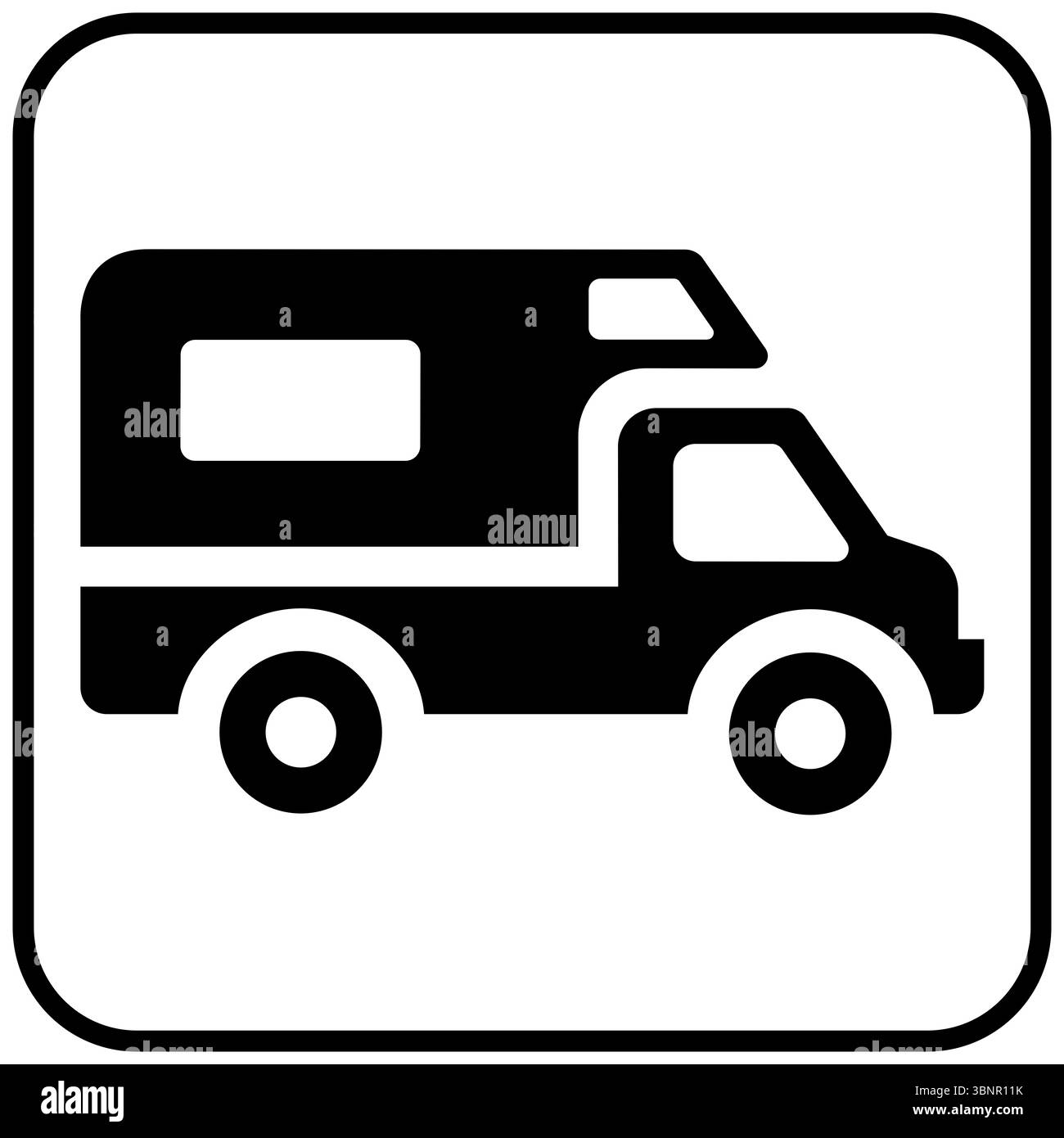 Campground icon Cut Out Stock Images & Pictures - Alamy
