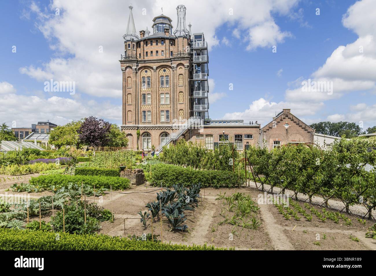 Ancient water tower, rebuild and converted into an hotel and restaurant ...