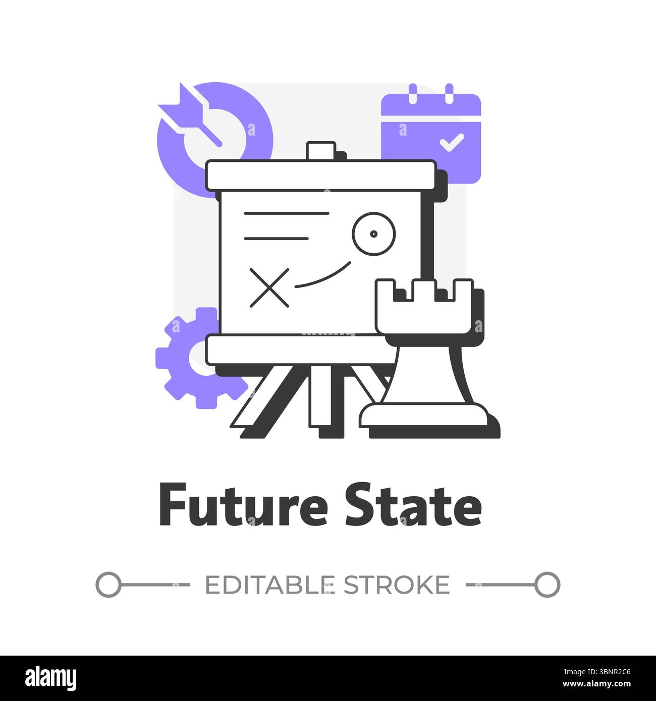 Future situation Stock Vector Images - Alamy