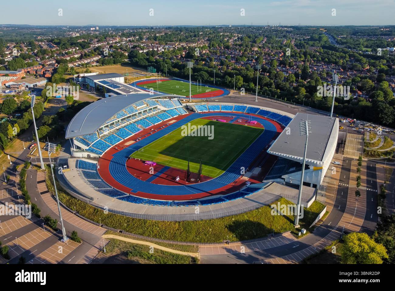 Perry Barr, Birmingham, UK. 3rd July 2025. General aerial view of ...