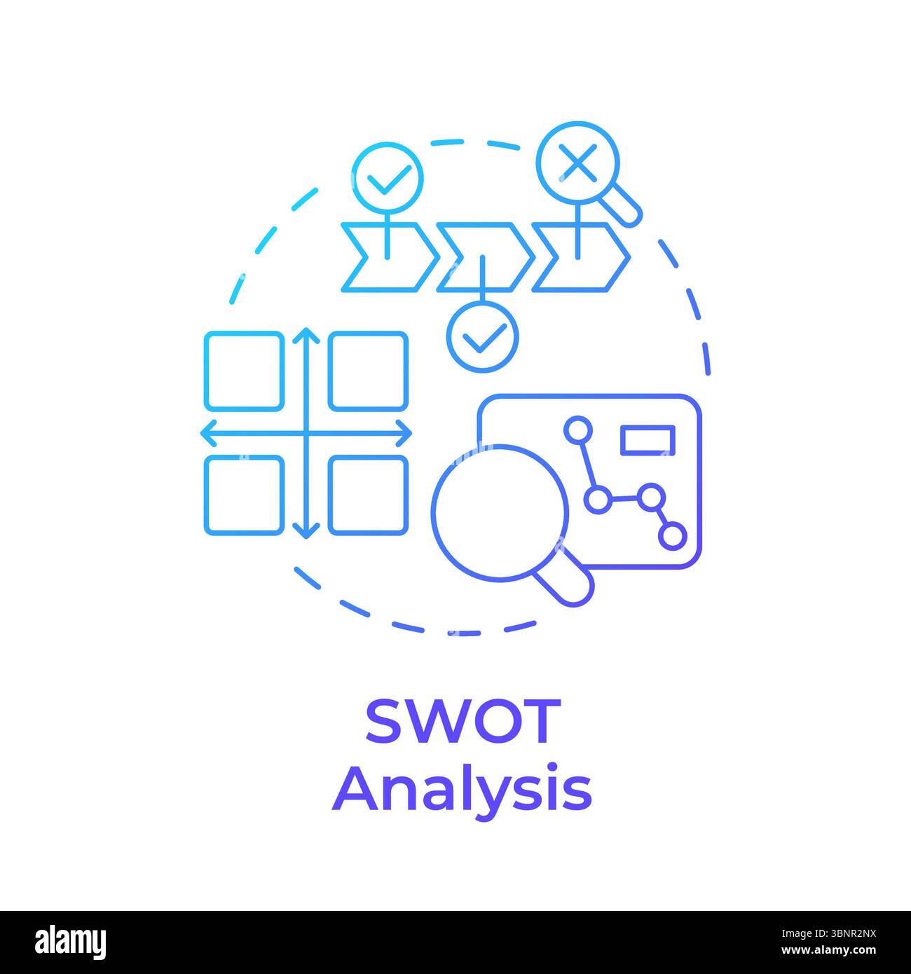 Swot analysis strengths weaknesses Cut Out Stock Images & Pictures - Alamy