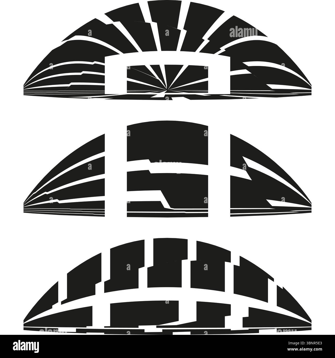 Mesh panel facade Stock Vector Images - Alamy